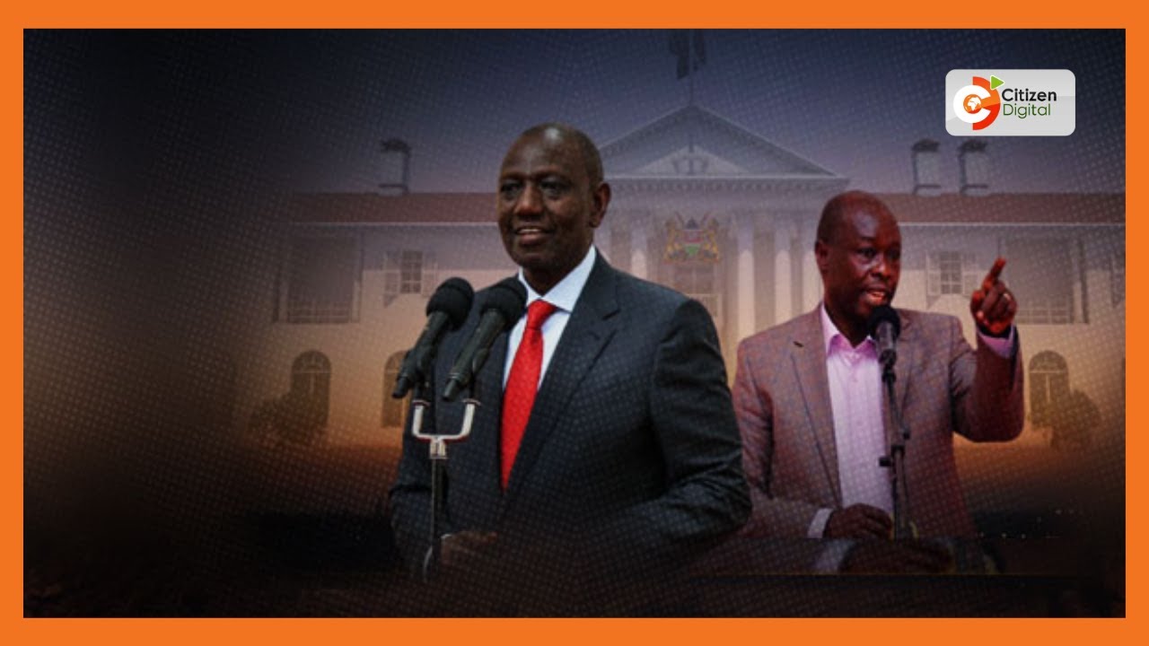 Rais Ruto amtaka Gachagua kuacha gumzo la siasa - YouTube