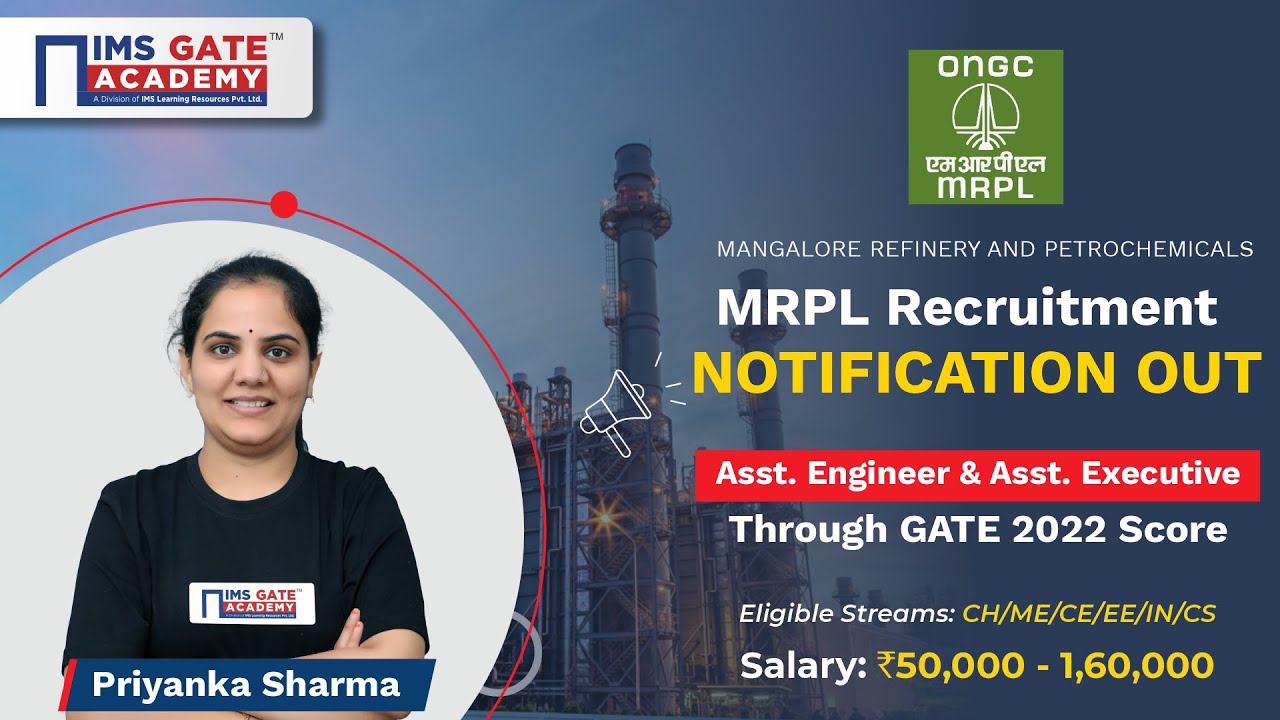 Recruitment of Assistant Engineer MANGALORE REFINERY AND PETROCHEMICALS ...