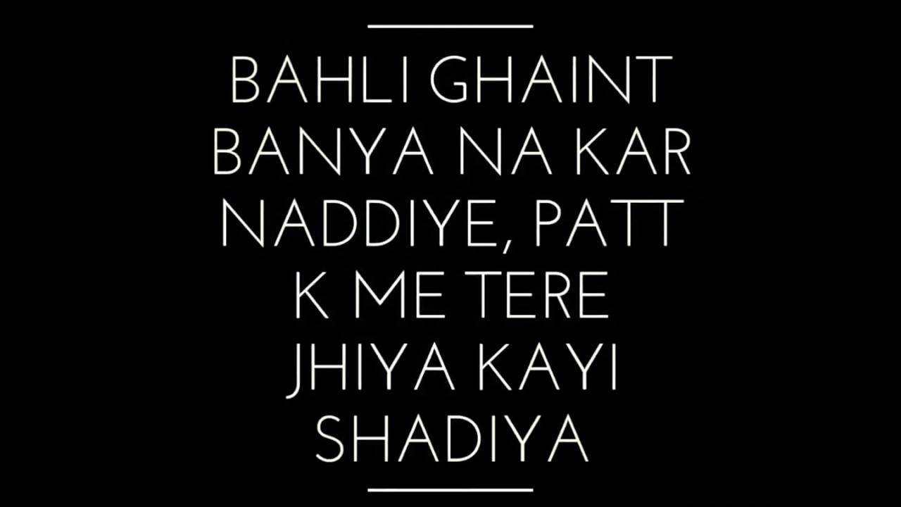 Ghaint Whatsapp Quotes Sidhu Moose Wala | Punjabi Whatsapp Status