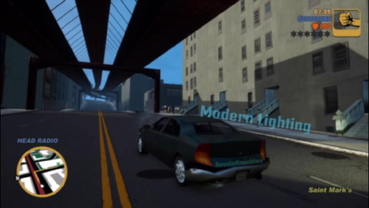 Remix. Play at X2 Speed - New GTA 3 Lighting PS5 - YouTube