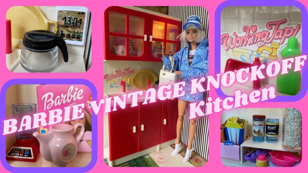 Barbie vintage knockoff playset: Sweetie Annie Lighted Kitchen Set ...
