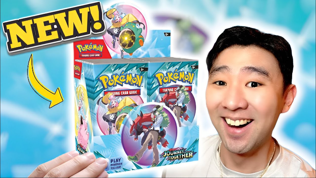 EPIC PULLS & INSANE CARDS! OPENING POKEMON JOURNEY TOGETHER BOOSTER BOX ...
