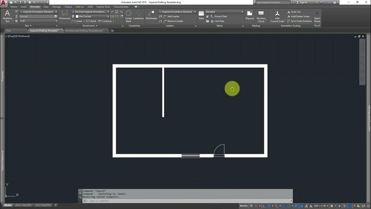 How to hatch, scale, annotate, and print your AutoCAD projects - YouTube