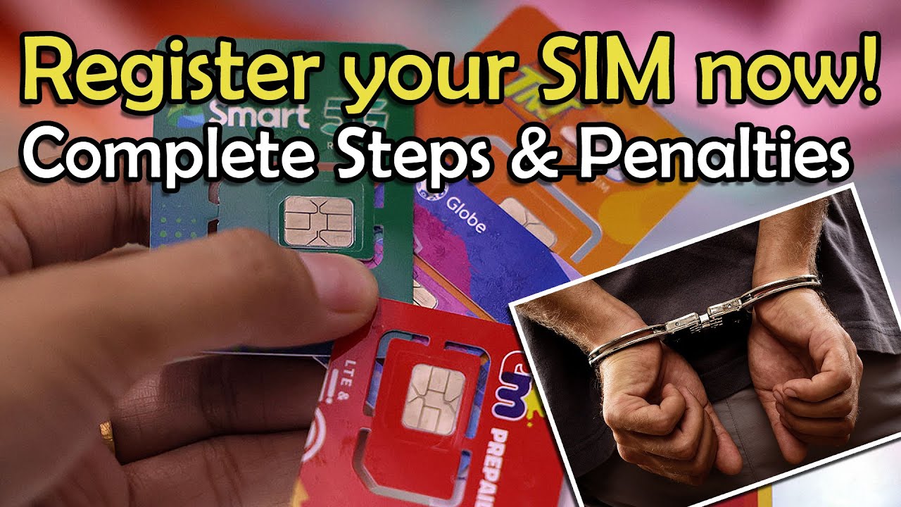 SIM Card Registration - Complete Steps & Penalties - YouTube