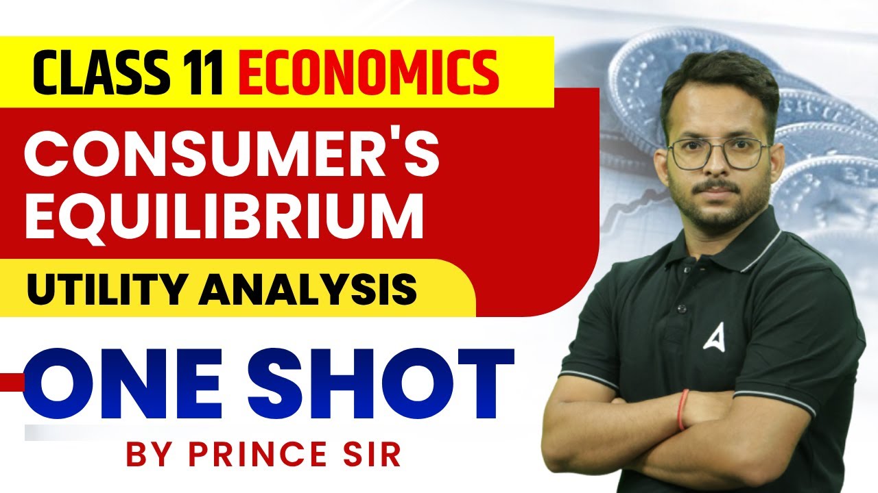 Consumer's Equilibrium Class 11 One Shot | Utility Analysis | Class 11 ...