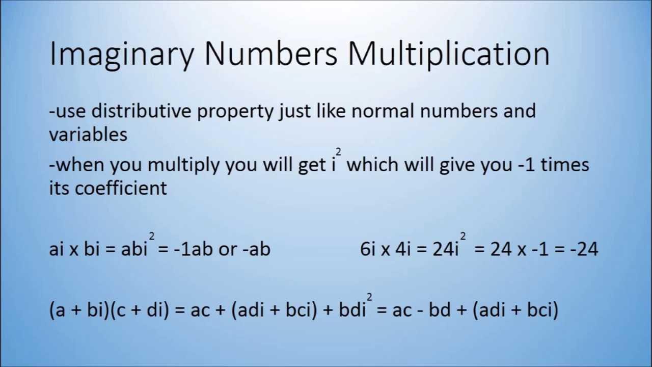 Understanding Complex or Imaginary Numbers Made Easy - YouTube