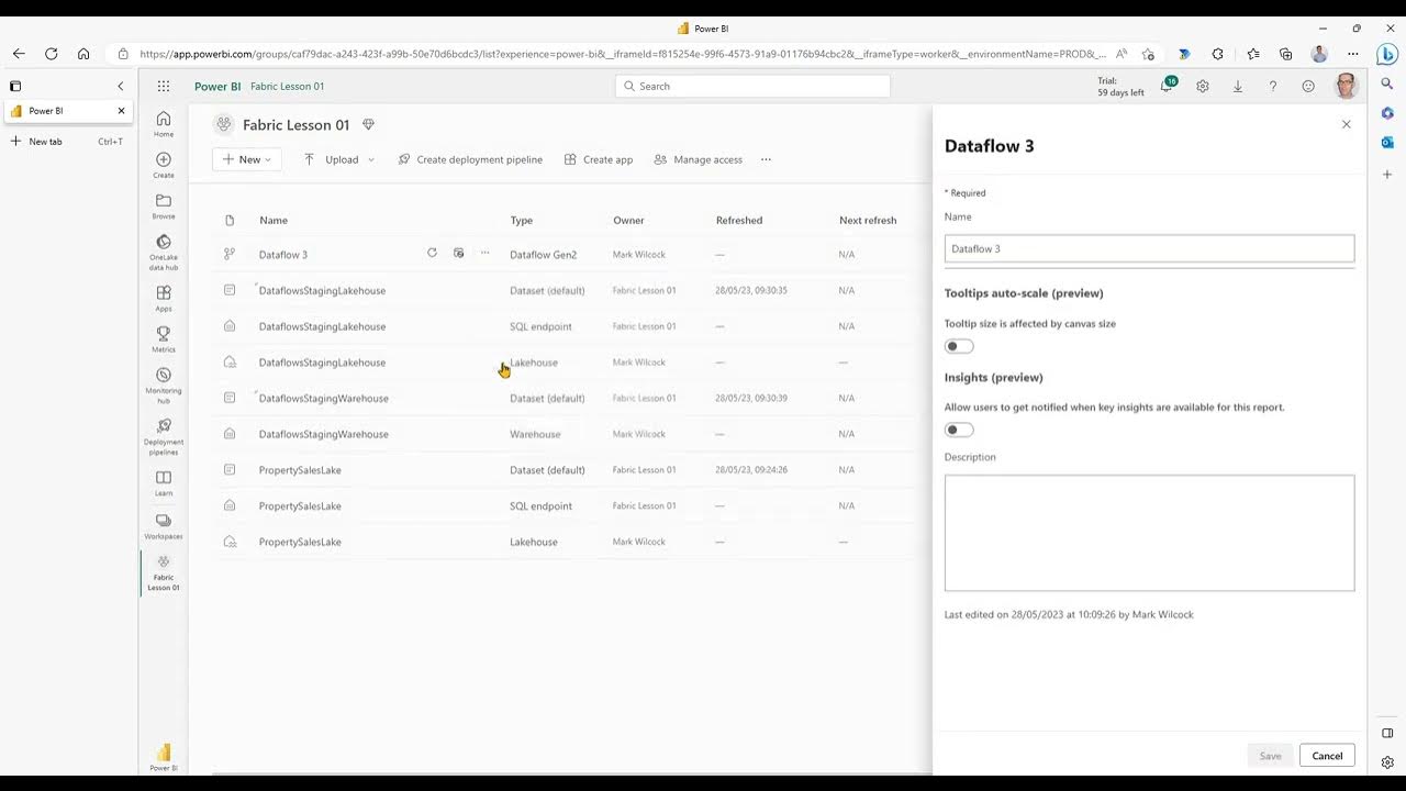 Microsoft Fabric For Power BI Users Tutorial 01 – Getting Started - YouTube