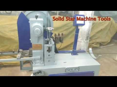 Automatic Rod cutting machine - YouTube