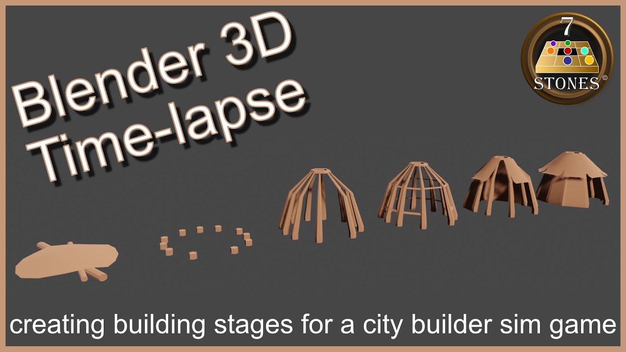 Blender 3D Timelapse: "Wiigiwaam" - YouTube