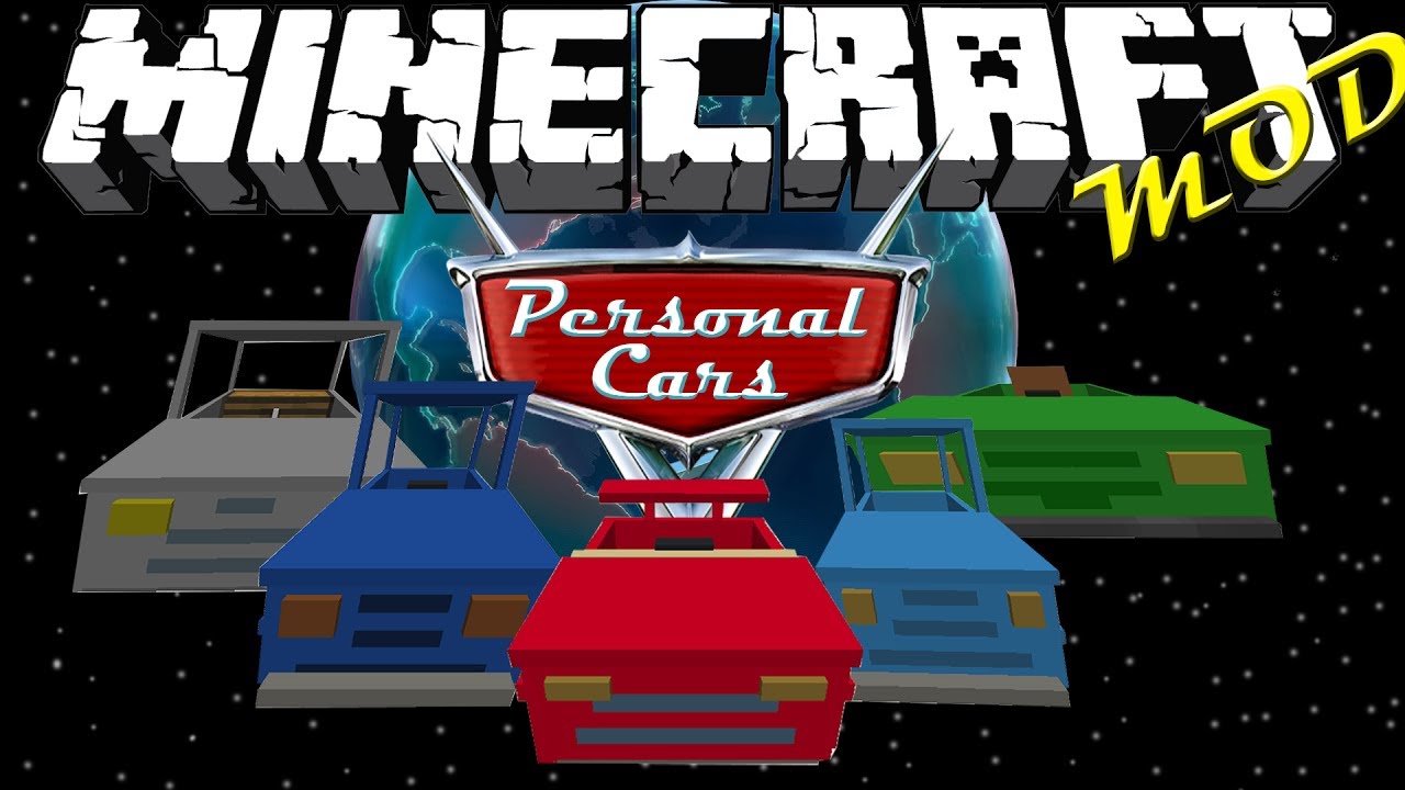 Personal cars mod || MineCraft 1.11.2 mod showcase 2 || - YouTube