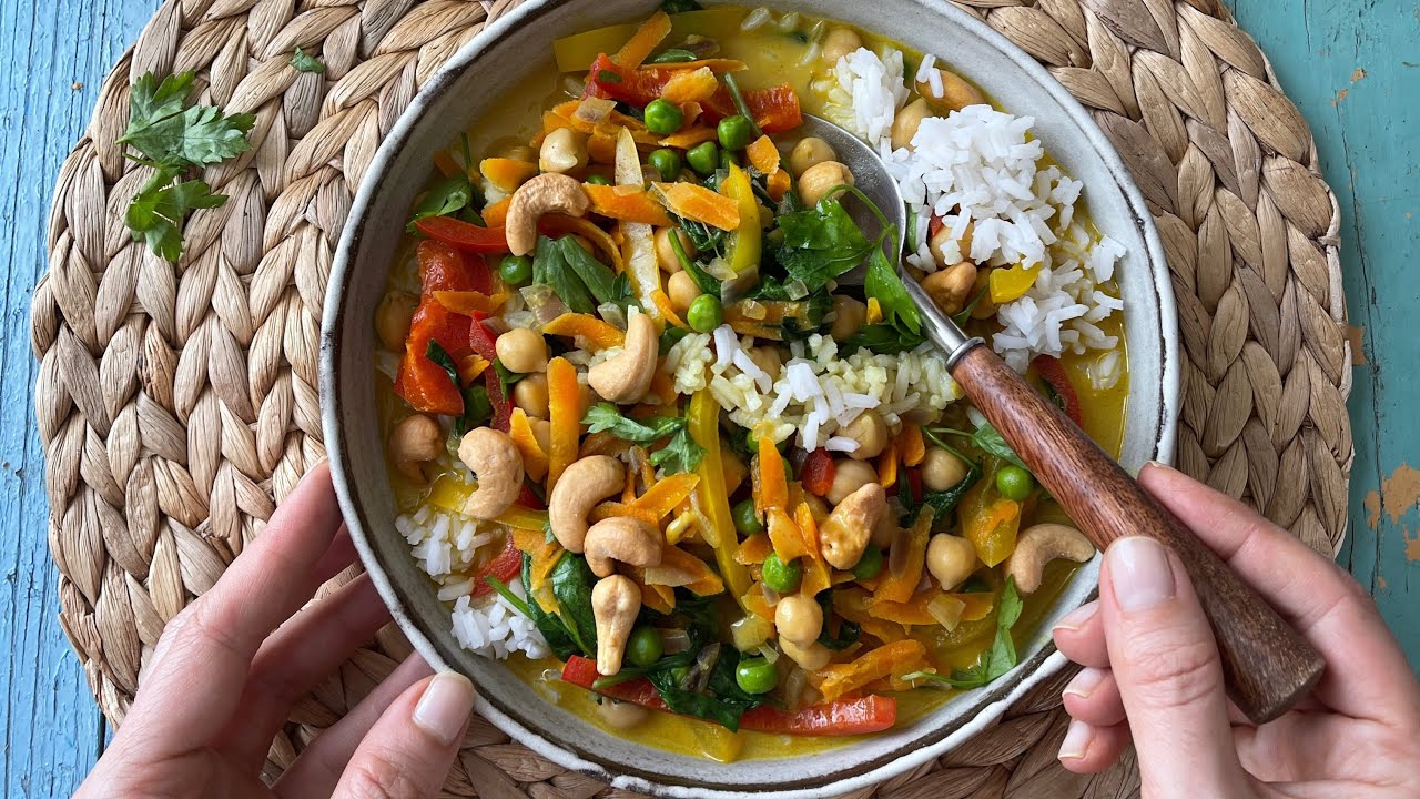 Vegetarijanski kari - YouTube