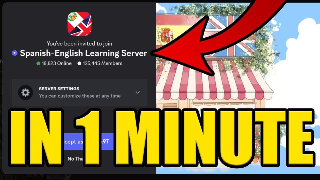 HOW to JOIN SPANISH ENGLISH DISCORD SERVER PC & MOBILE - YouTube