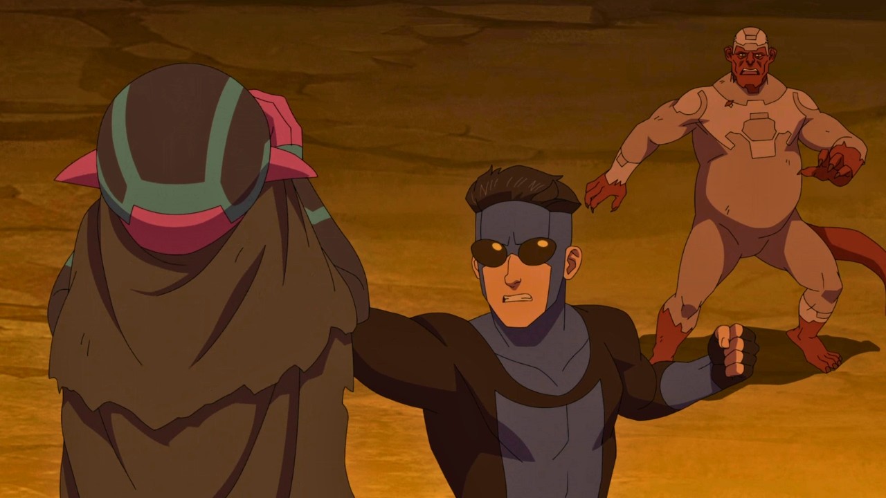 Invincible Meets Satan of Underrealm (Hell) | Invincible Season 4 ...