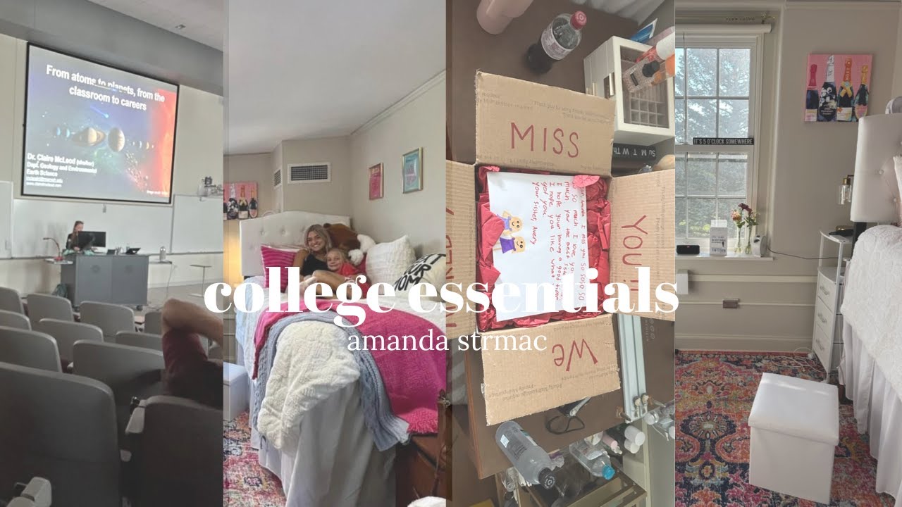 WHAT YOU ACTUALLY NEED FOR COLLEGE I Tips and Tricks for Living At ...