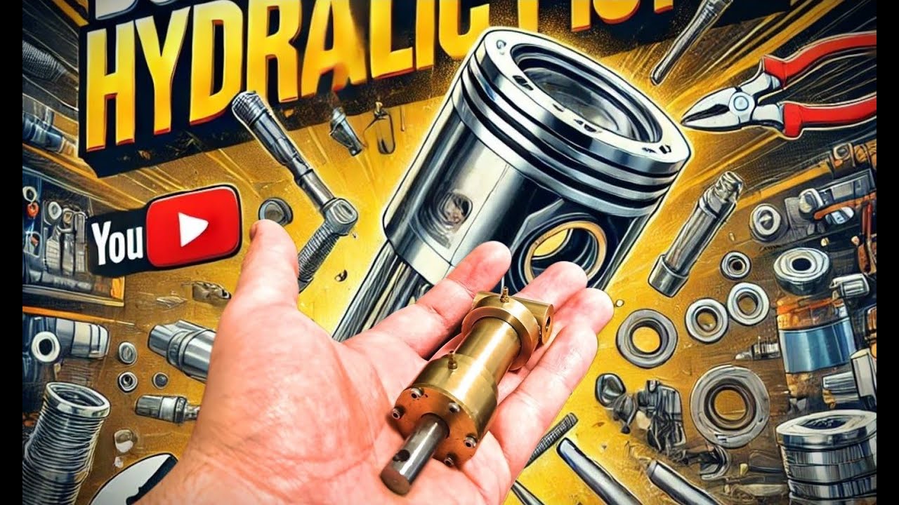 Building a Hydraulic Piston in My Workshop | DIY Engineering Project ...