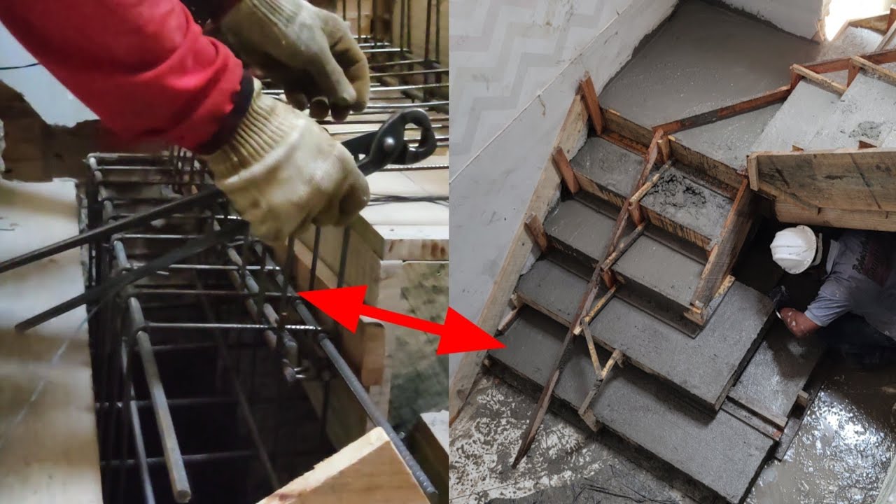 Como fazer o arranque de ferragem da escada! - YouTube