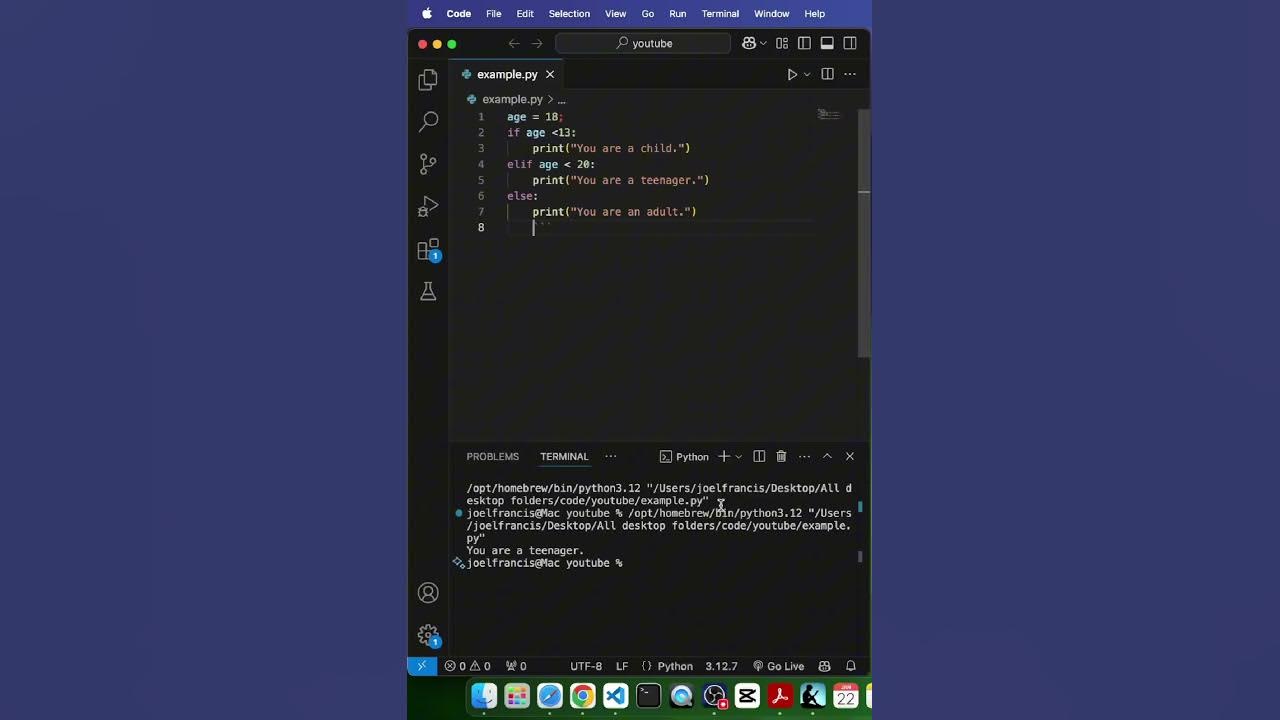 Master conditionals in python part 1 - YouTube