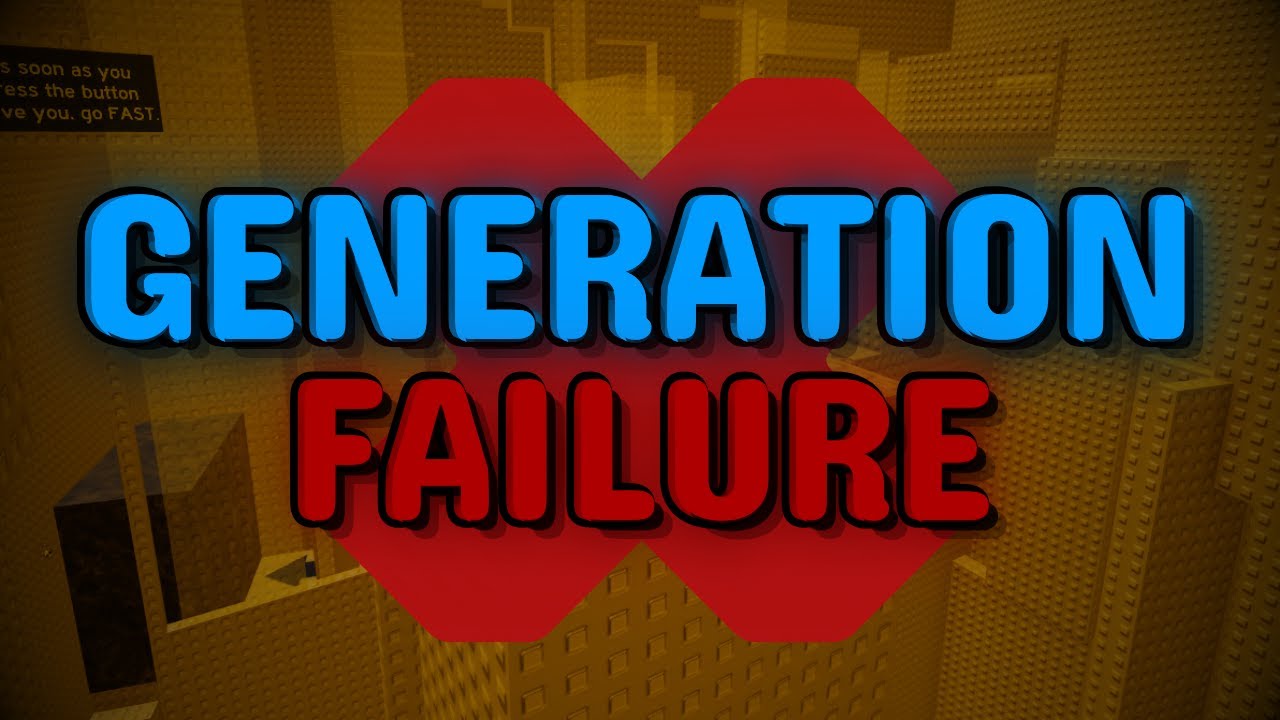 [CATASTROPHIC] Tower of Generation Failure - Completion - YouTube