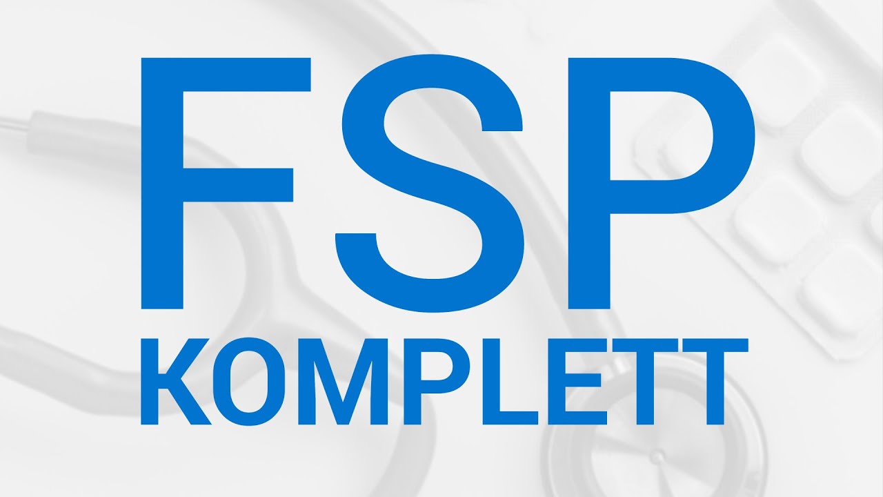 FSP KOMPLETT - Effektiv auf die Prüfung vorbereiten [Update 09/2023 ...