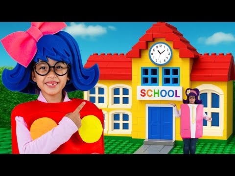 Maddie & Kaden Teamwork Fixes Everything at School! 🏫❤️