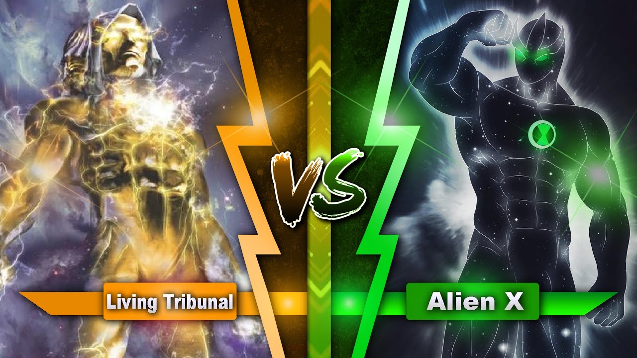 Living Tribunal vs Alien X | Cosmic Entity vs Celestialsapien ...