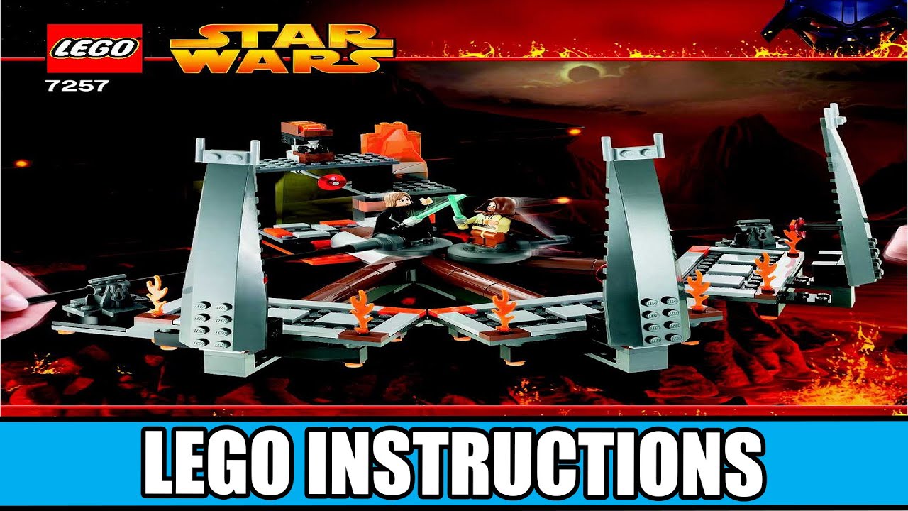 LEGO 7257 Instructions - Episode III - Ultimate Lightsaber Duel - Star ...
