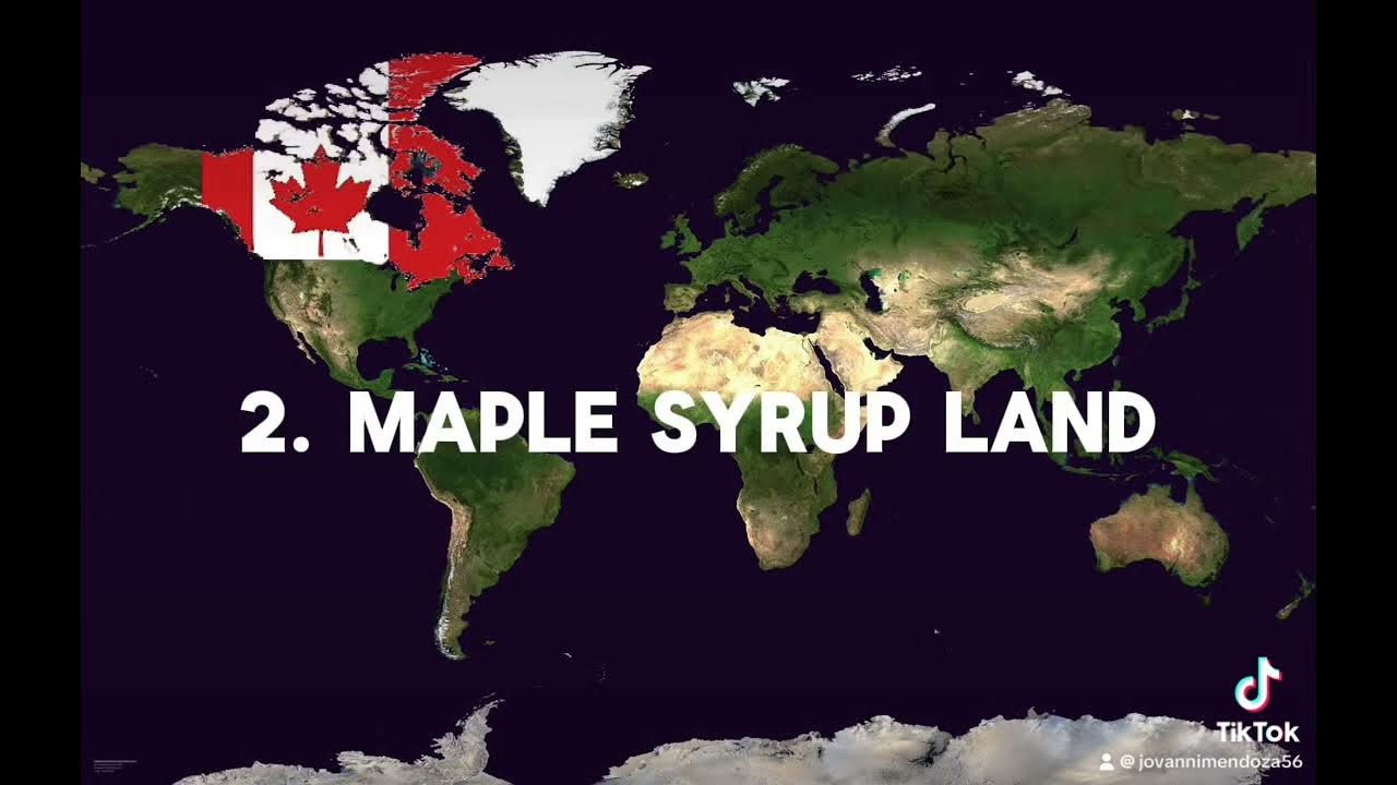 Top 5 biggest countries - YouTube