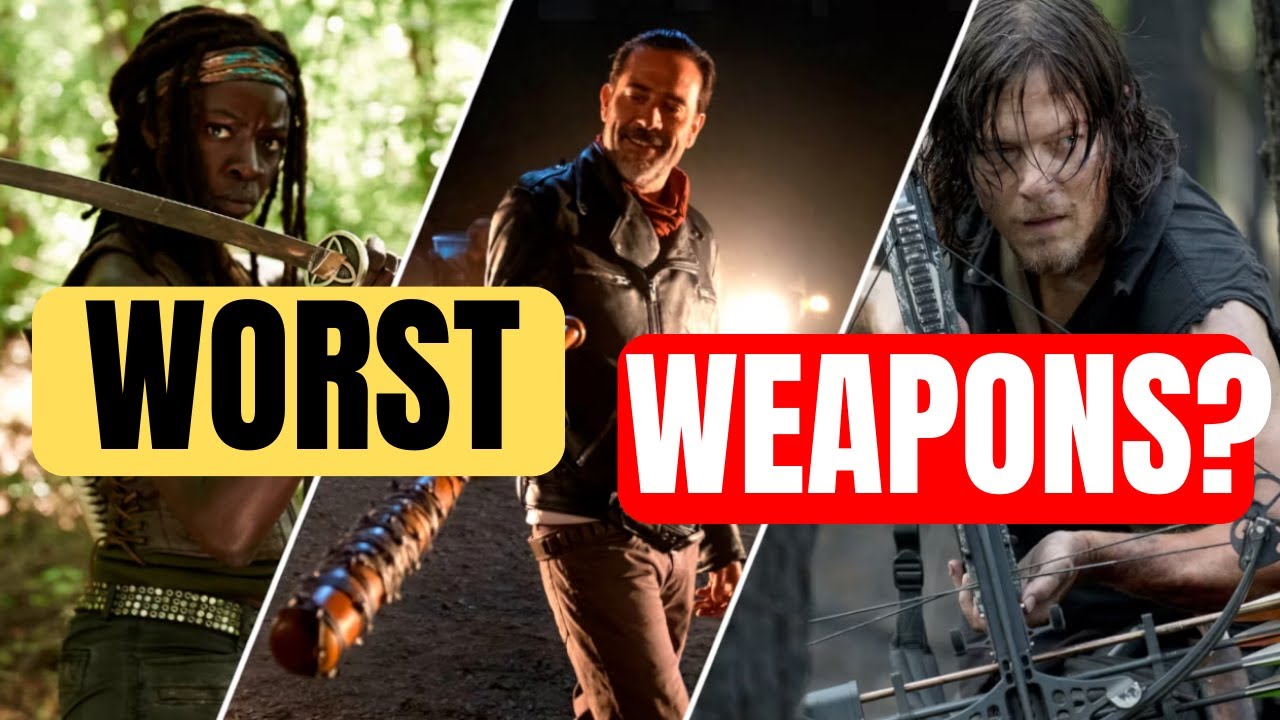 Top 7 Most ICONIC Weapons The WALKING DEAD! - YouTube
