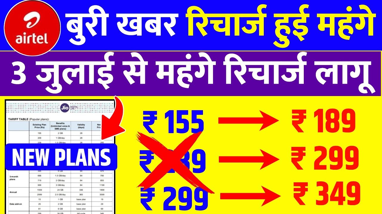 FAQ - Airtel New Plan 2024 | Airtel New Recharge Plan 2024 | Airtel New ...