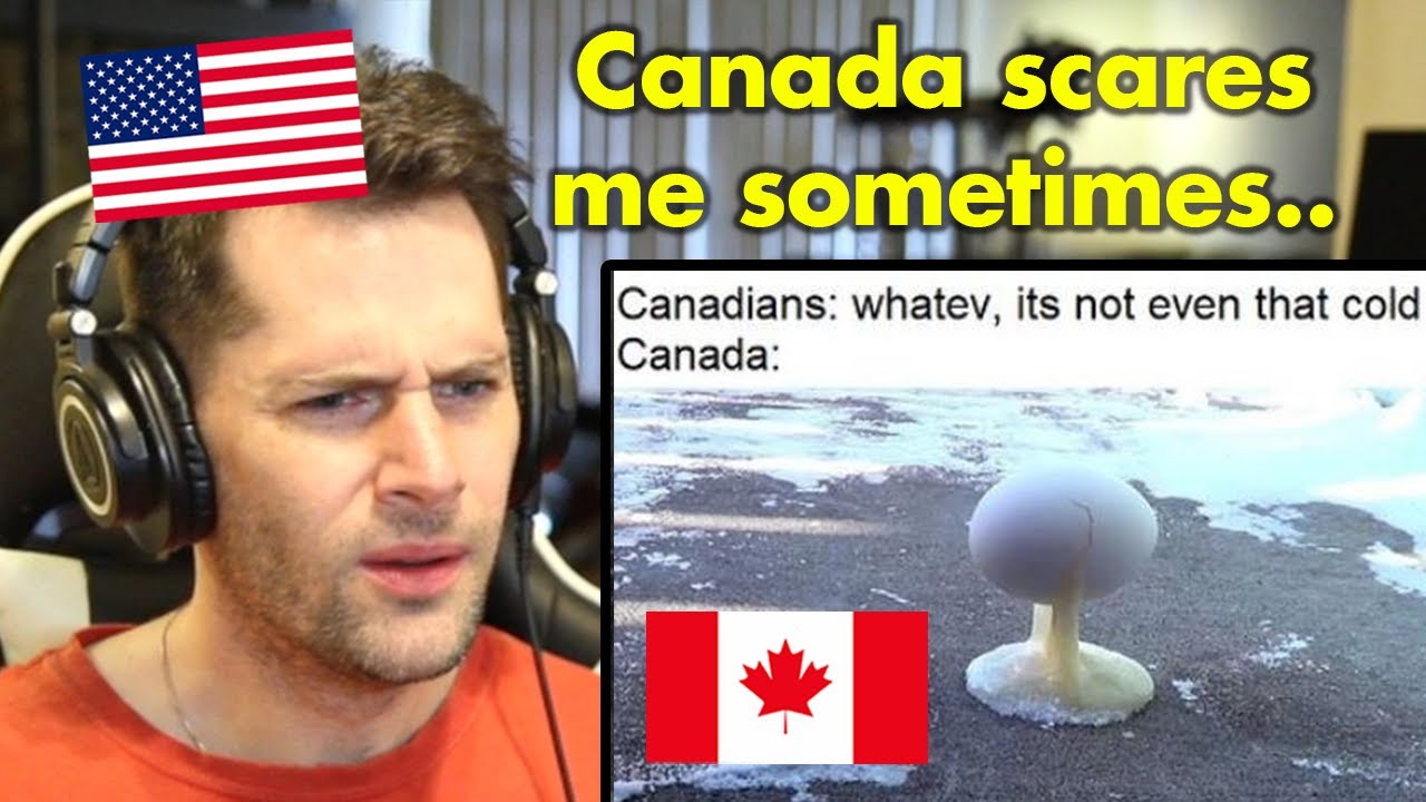 American Reacts to Canadian Memes | #13 - YouTube