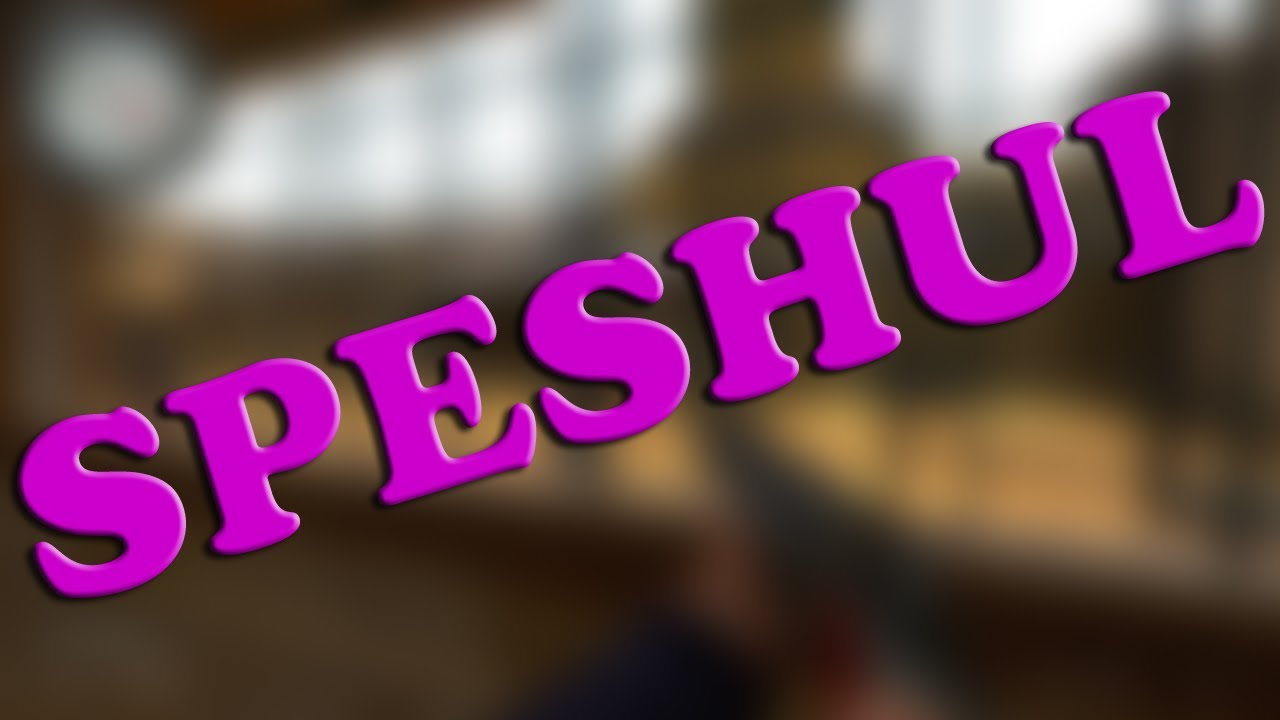 SPESHUL LONG ASS VIDEO 5 - YouTube