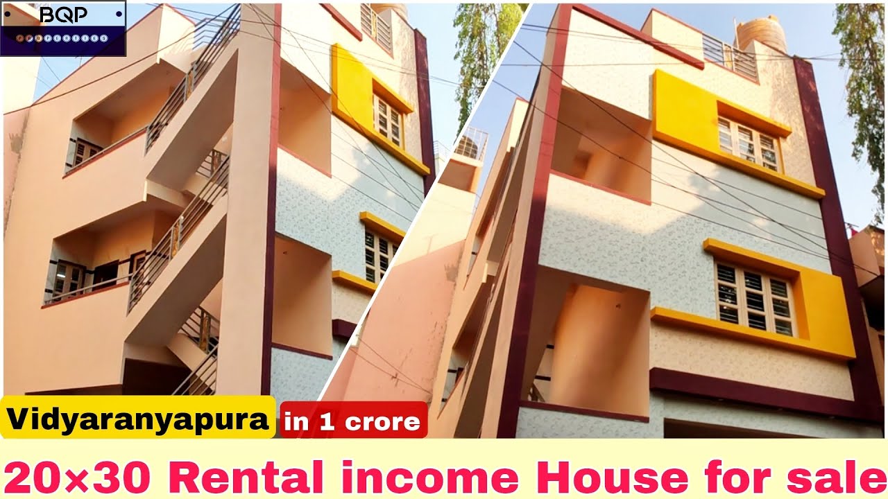 SOLD 20×30 Rental income Building For sale in Vidyaranyapura Bangalore ...