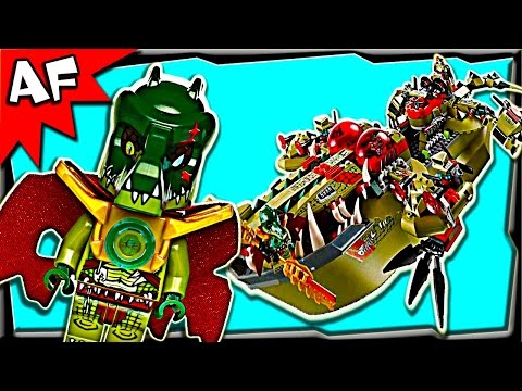 Lego Chima Cragger's COMMAND SHIP 70006 Stop Motion Build Review
