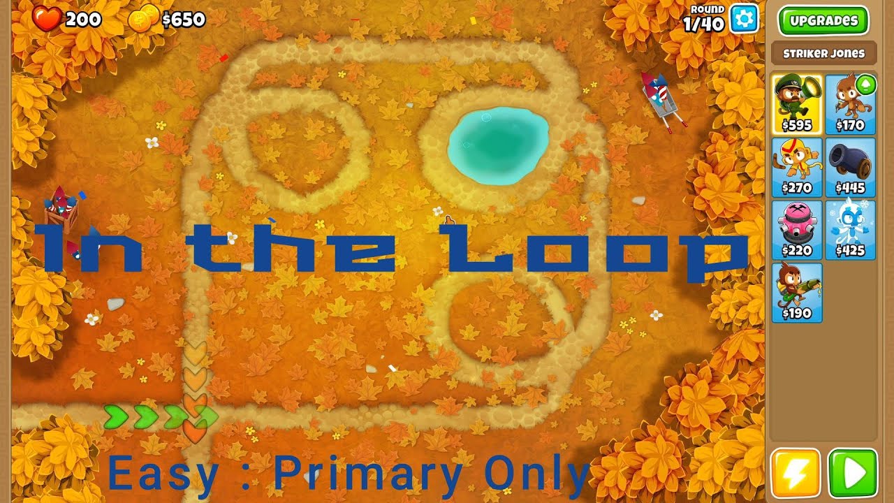Bloons TD 6 In the Loop Easy Primary Only - YouTube