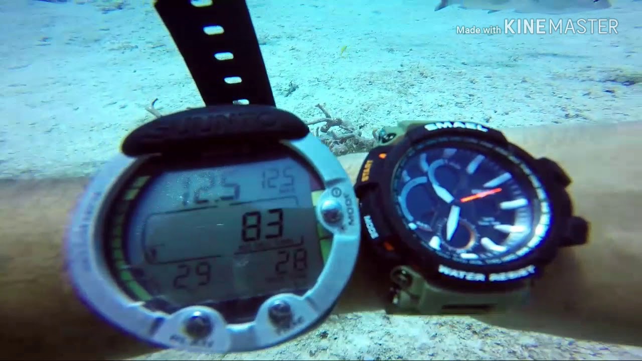 SMAEL watch 2nd Dive Test - YouTube