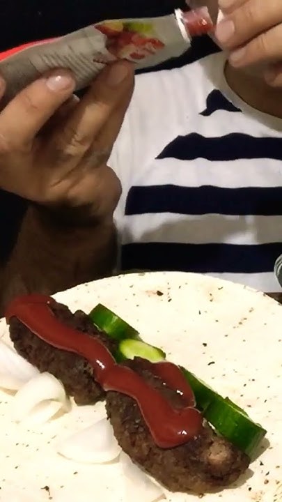 Eating Azerbaijani Lule Kebab with Lavash | National Cuisine | ASMR | MUKBANG | #shorts - YouTube