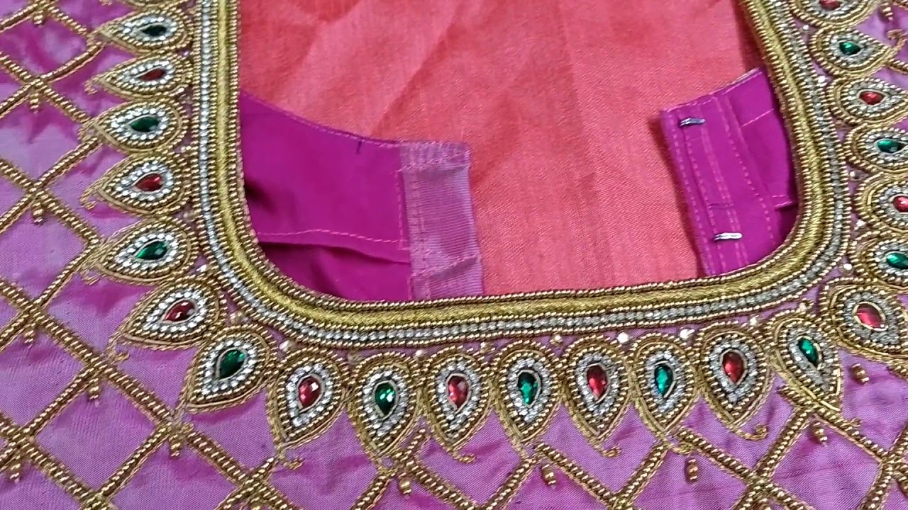 BRIDAL Ari work blouse - YouTube