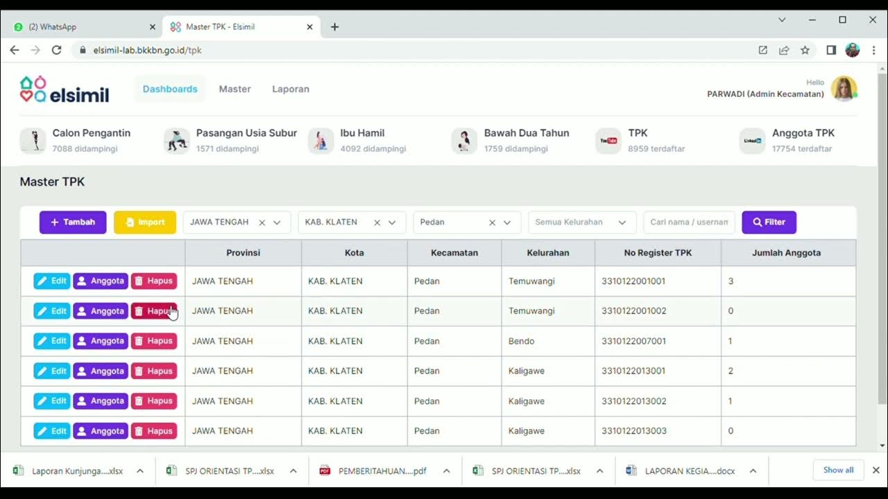 TUTORIAL MEMBUAT AKUN KADER TPK DI ELSIMIL 2.0 #bkkbn #stunting #elsimil #elsimil2.0 - YouTube