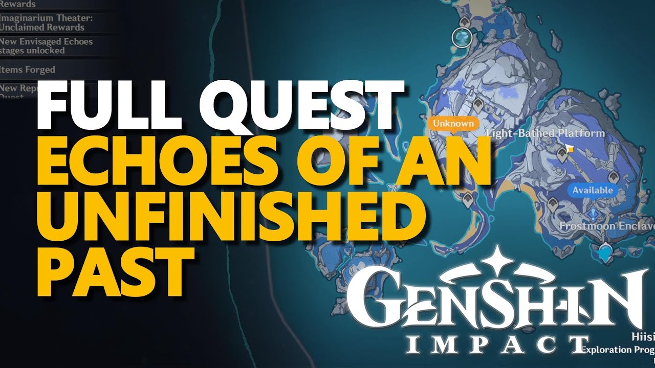 Echoes of an Unfinished Past FULL QUEST Genshin Impact - YouTube
