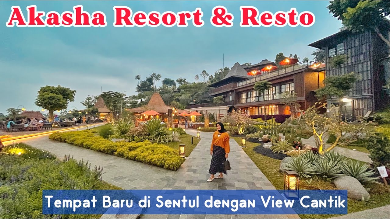 AKASHA RESORT & RESTO || Baru Lagi Nih di Sentul, Viewnya Cantik Banget ...