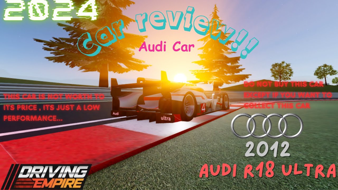 (This Car is not worth it..) Car Review! 2012 Audi R18 Ultra | ROBLOX ...