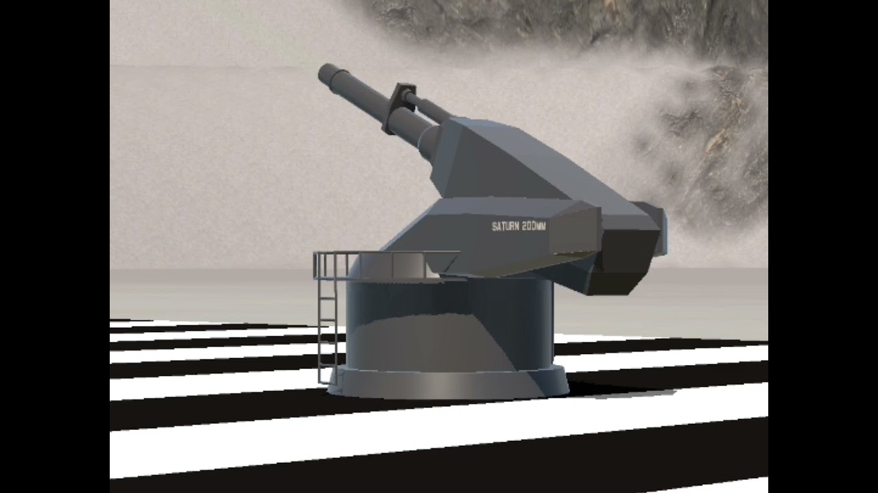 Saturn 200mm Mortar (Mortar version of Caesar 120mm) Simpleplanes - YouTube