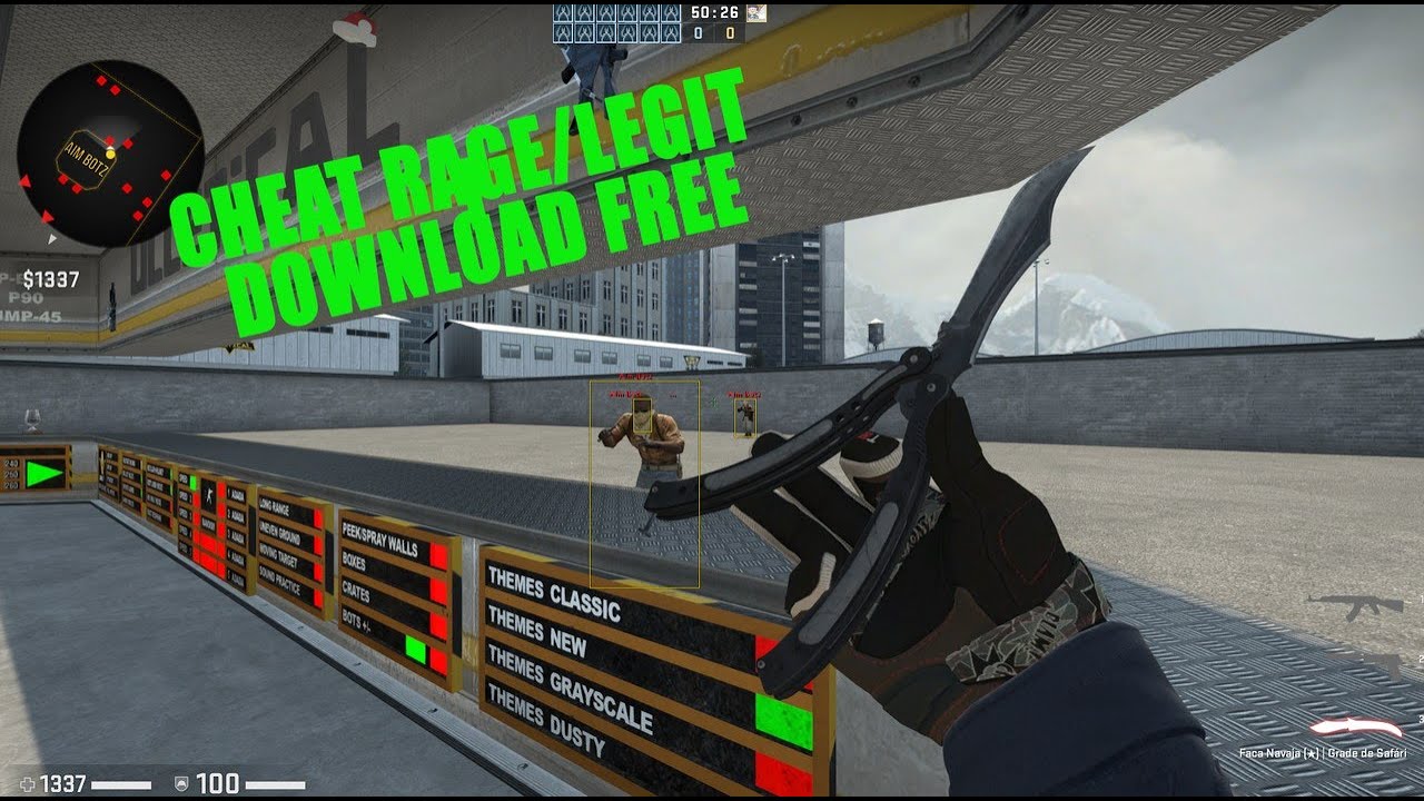 CS:GO : CHEAT LEGIT/RAGE GRATIS ATUALIZADO 2021 INDETECTÁVEL AIMBOT ...
