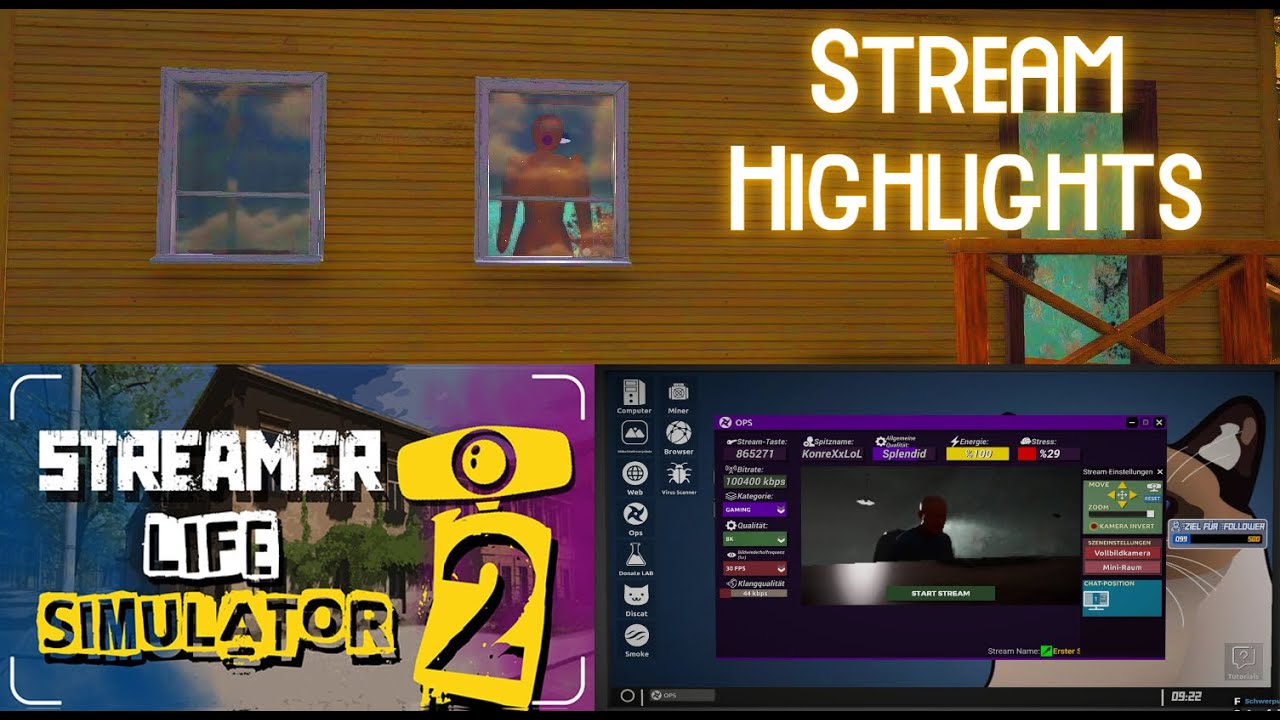 Streamer Life Simulator 2: Ein Streamer auf Abwegen! 😅 | Highlight ...
