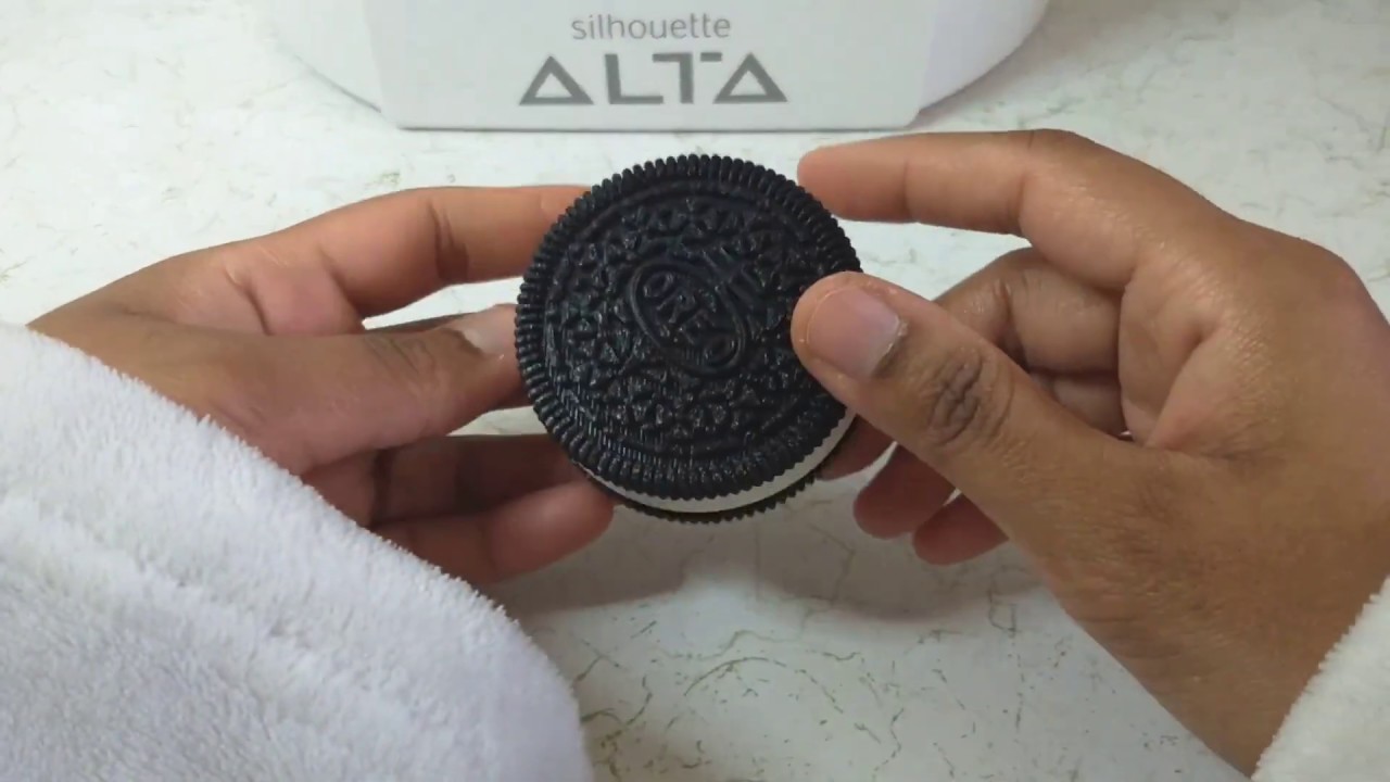3D Printed Oreo Box - Silhouette Alta - YouTube