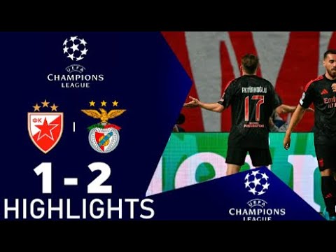 CHAMPIONS LEAGUE | RED STAR BELGRADE vs BENFICA |UCL #crvenazvezda #barcavsmonaco # ...