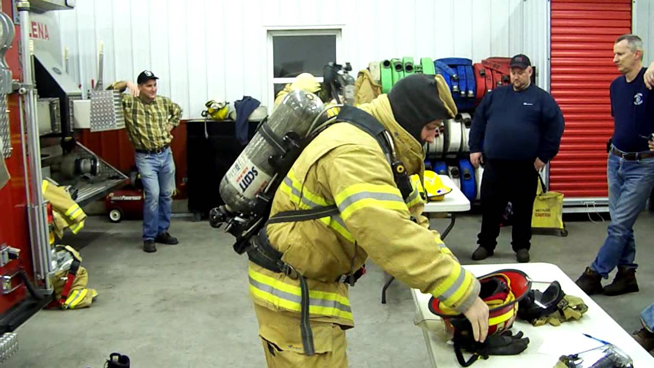 Scott Air Pack Training - YouTube