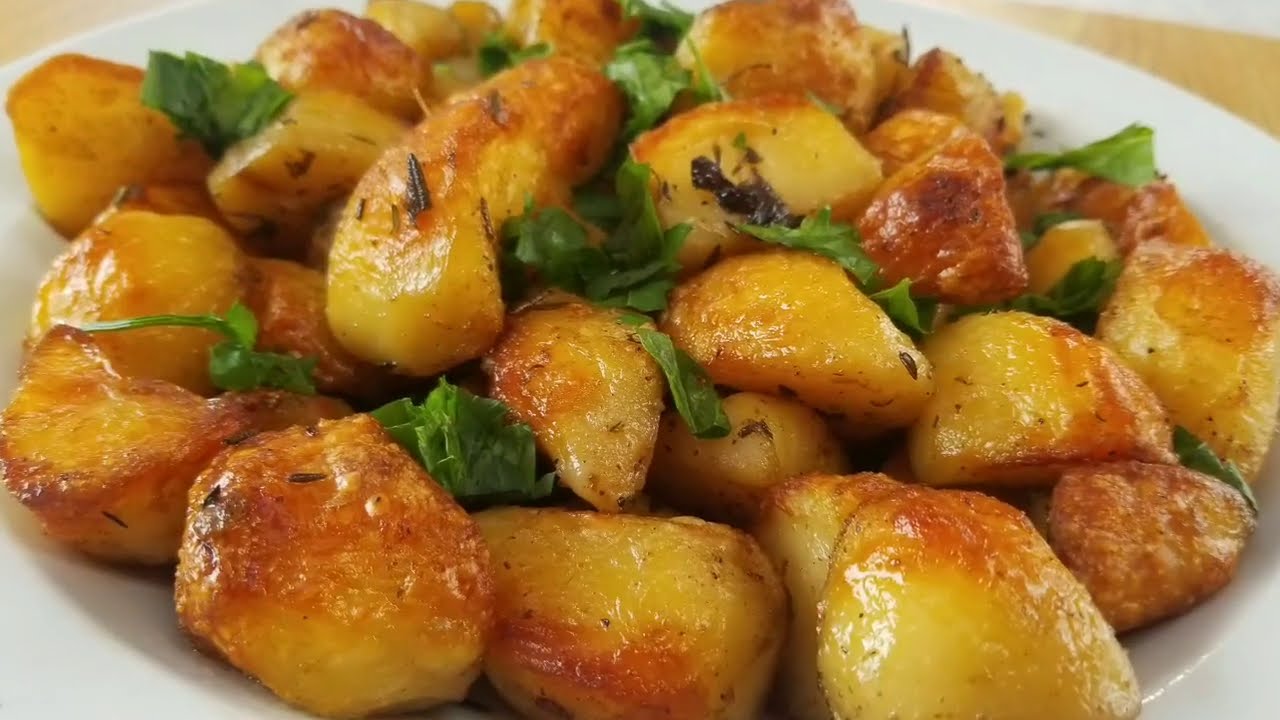 Pommes de terre au Four Croustillantes, Faciles et Savoureuses!! - YouTube