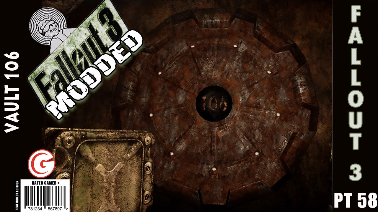 Lets Play Fallout 3 [modded] - Part 58 - Journey to Vault 106 - YouTube
