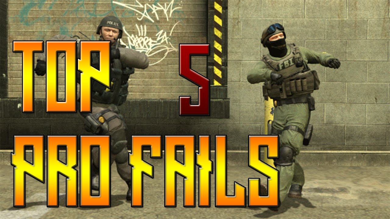 Top 5 Pro CS:GO Fails - YouTube